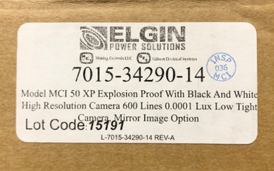 Elgin Mci Mining Controls 7015 34290 14 Model Mci 50 Xp Explosion Proof ...