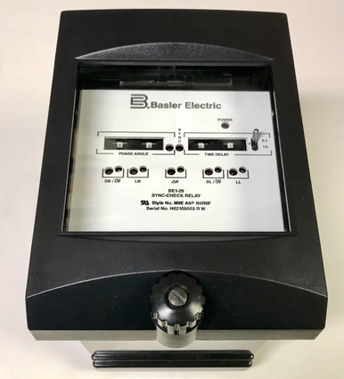Basler Be1-25 Sync Check Relay M9E A6P N5Rof Be1 25 - Industrial Lynx
