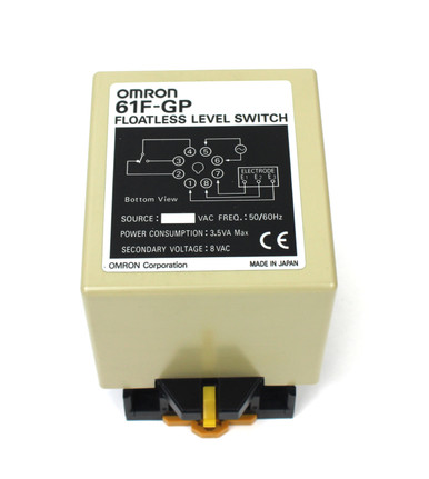 Omron 61F-Gp Floatless Level Switch 110Vac - Industrial Lynx