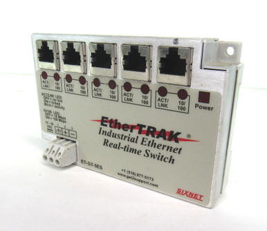 Ethertrak Et-Gt-5Es Ethernet Real-Time Switch 5 Port - Industrial Lynx