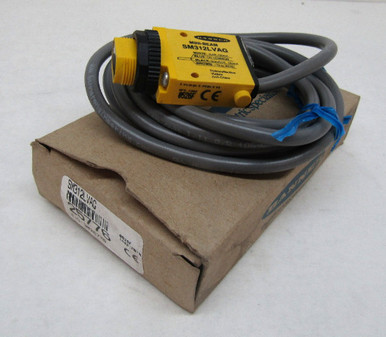 Banner Mini-Beam Sm312Lvag Retroreflective Photoelectric Sensor 10 ...