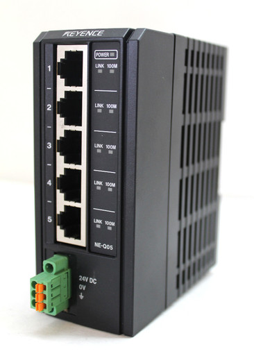 Keyence Ne-Q05 Ethernet Switch, 24V Dc - Industrial Lynx