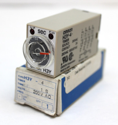 Omron H3Y-4-1S-Ac200-240 Timer Relay 250Vac 3A - Industrial Lynx