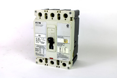 Eaton Fd3060L Circuit Breaker, 60 Amp, 3-Pole, 600V Ac, 250V Dc ...
