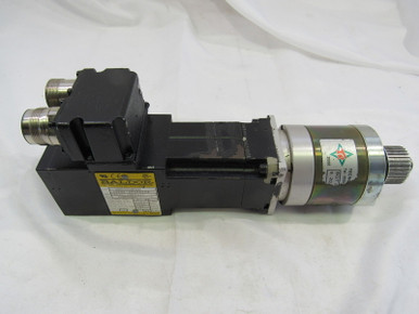 Baldor Bsm50A-233Ae Brushless Ac Servo Motor W/ Gearbox - Industrial Lynx
