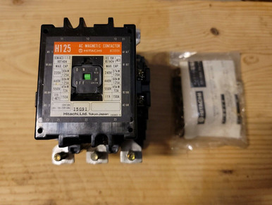 Hitachi Ac Magnetic Contactor H125C Ac600V - Industrial Lynx