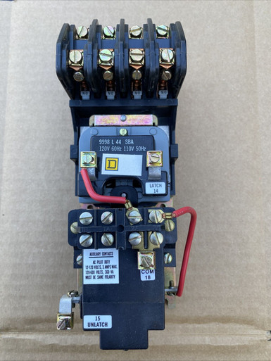 Mechanically Held Lighting Contactor 8903 Lx040V02 - Industrial Lynx