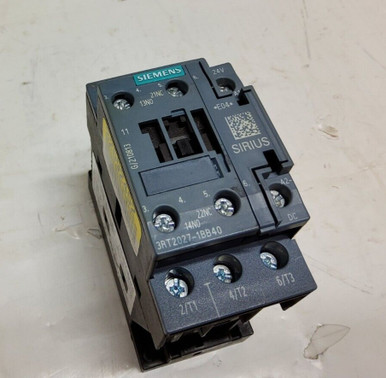 Siemens Sirius 3Rt2027-1Bb40 3 Pole 32 Amp 24 Volt Dc Contactor ...