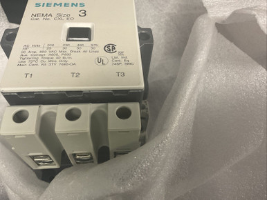 Siemens Size 3 Contactor 90A 600Vac | Cxl Eo | - Industrial Lynx
