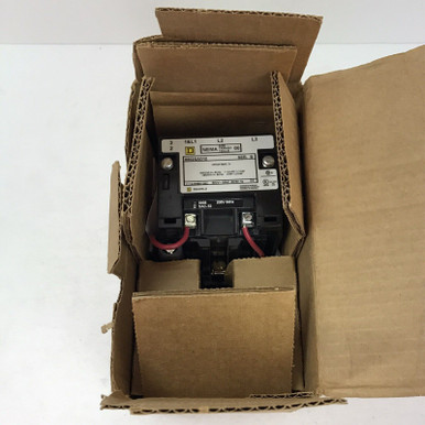 Square D 8502Sa012V08 Ac Magnetic Contactor Ser. B 208V@60Hz Coil Size ...