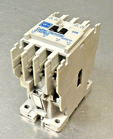 Cutler Hammer D15Cr22 Contactor 10A 110/120 Vac 50/60Hz 2No/2No ...