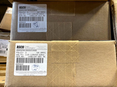 Asco 92036030 60 Amps 120v New Lighting Contactor Asco 920 series ...