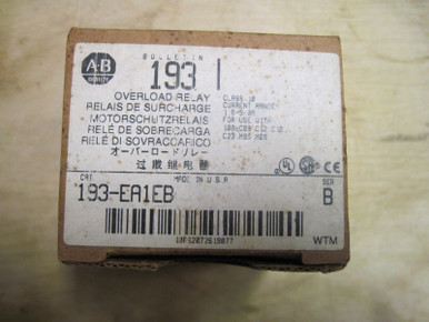Allen-Bradley Ab 193-Ea1Eb, Series B Overload Relay - Industrial Lynx