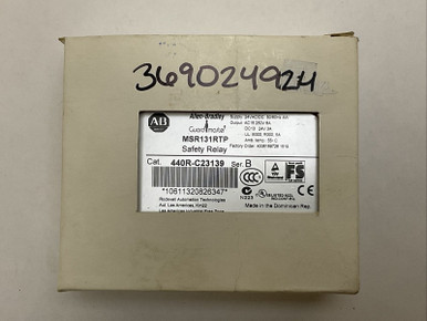 Allen Bradley 440R-C23139 Series B Guard Master Safety Relay Msr131Rtp ...