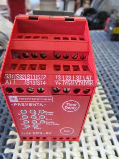 Telemecanique Xps-Av Preventa Safety Relay (Time Delay) - Industrial Lynx