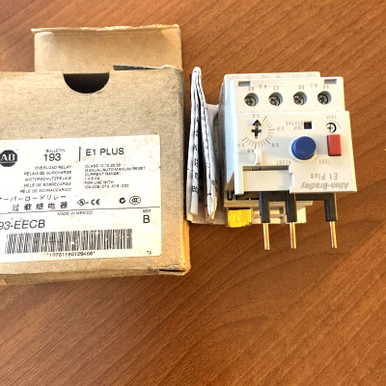 Allen-Bradley 193-Eecb Ser B Overload Relay E1 Plus - Industrial Lynx