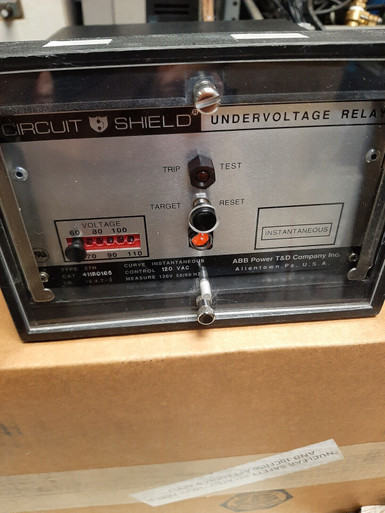 Abb Circuit Shield Type 27H 411Bo165 Undervoltage Relay - Industrial Lynx