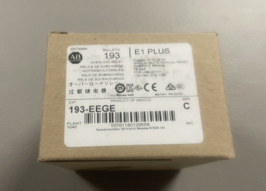 Allen-Bradley 193-Eege Series C 18-90 Amp Overload Relay - Industrial Lynx
