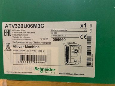 Schneider# Atv320U06M3C Variable Frequency Speed Drive - Industrial Lynx