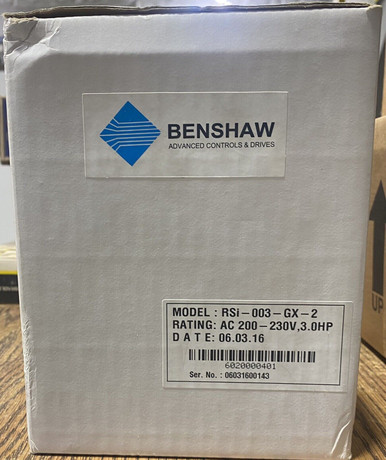 Benshaw Rsi-003-Gx-2 Variable Frequency Drive - Industrial Lynx