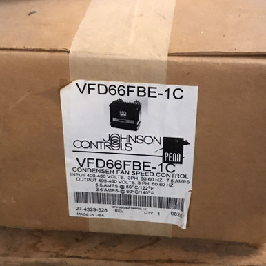 Condenser Fan Speed Control, Vfd66Fbe-1C, Johnson Controls, Vfd ...