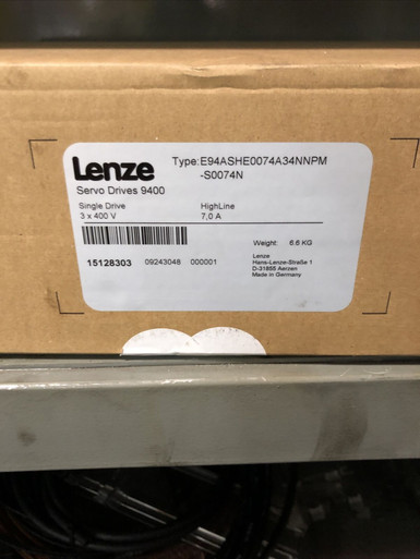 Lenze Servo Drives 9400 - Industrial Lynx