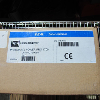 Eaton Cutler-Hammer Panelmate Pro 1700 (1785T-01) - Industrial Lynx