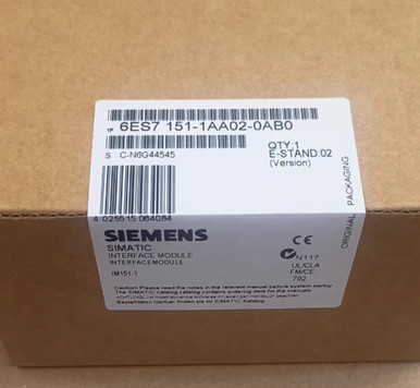 Siemens 6Es7151-1Aa02-0Ab0 Simatic Dp Interface Module Im151-1 ...