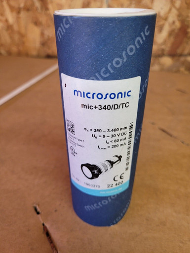 Microsonic Ultrasonic Sensor Mic+340/Dd/Tc - Industrial Lynx