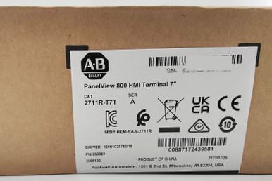 Allen-Bradley 2711R-T7T Panelview 800 7-Inch Hmi Terminal - Industrial Lynx