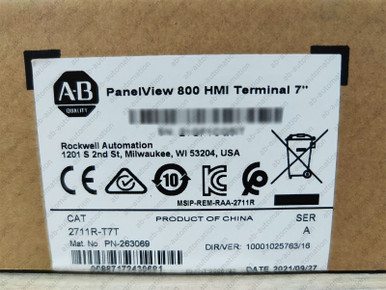 2711R-T7T Panelview 800 7-Inch Hmi Terminal Allen Bradley - Industrial Lynx