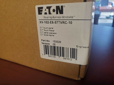 Eaton Hmi Xv-102-E8-57Tvrc-10 - Touch Panel, 24 V Dc, 5.7Z, Tftcolor ...