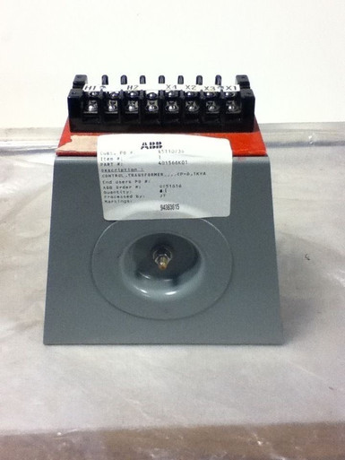 Abb Piedmont Bushings & Insulators 401566-K1 Control Power Transformer ...
