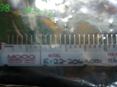 Moog E122-206-A001 Module - Industrial Lynx
