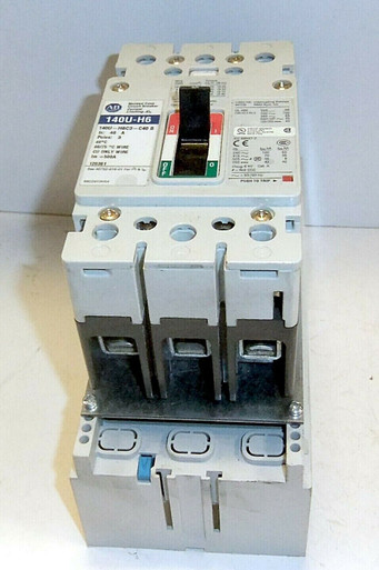 Allen Bradley Circuit Breaker Frame Mounted 140U-H6C3-C40-Mt 125A ...