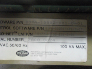 Barber Colman 80Fa-10002-001-0-01 Positioning Module Maco 8000 ...