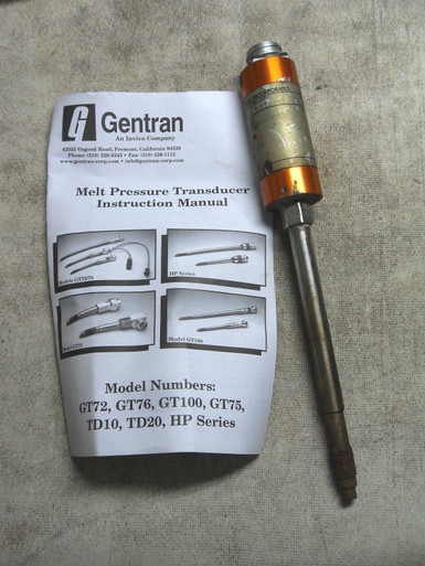 Gentran Isi 0100-10.0T-6-M112 Melt Pressure Transducer - Industrial Lynx