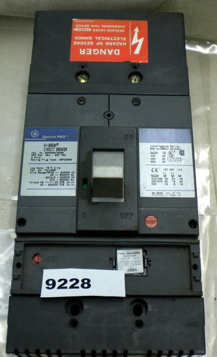Ge Circuit Breaker Sgha36At0400 400A 3 Pole - Industrial Lynx