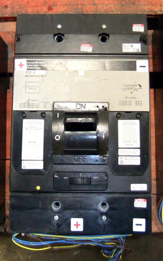 Square D Circuit Breaker 450A Mhl3645025Dc1679 - Industrial Lynx