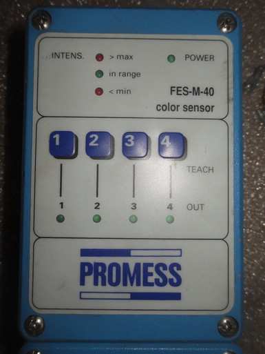 Promess Fes-M-40 Photoelectric Color Sensor - Industrial Lynx