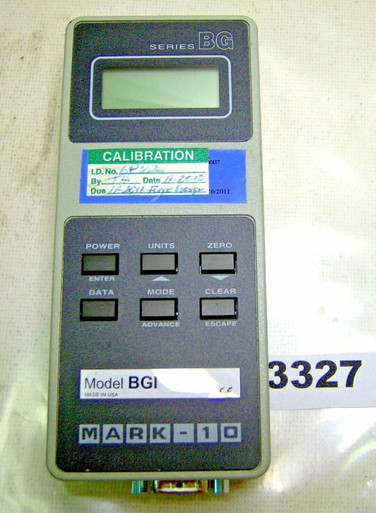 Mark 10 Digital Force Gauge Model Bgi - Industrial Lynx