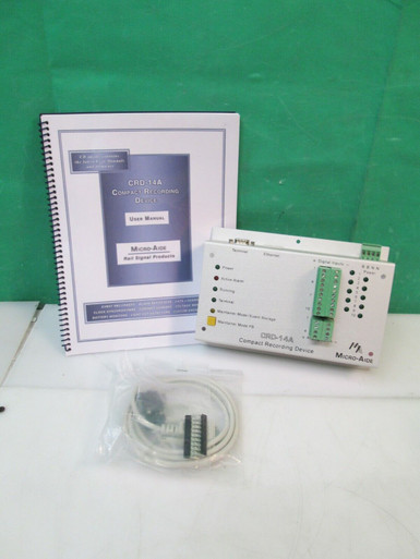 Micro-Aide Compact Recording Device Crd-14A Event Recorder 20 Inputs ...