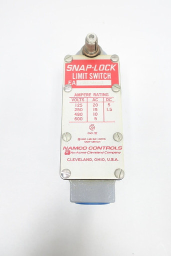 Namco EA700-20001 Snap-lock Limit Switch 125/250/480/600v-ac ...