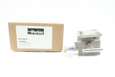 Parker M-618Scg 2 Valve Block/Bleed Manifold Assembly - Industrial Lynx