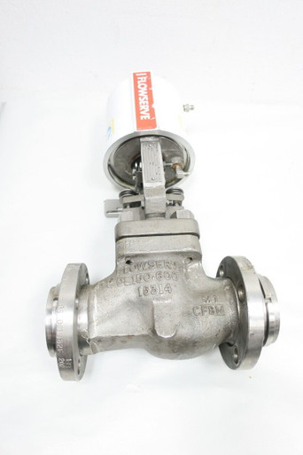 Flowserve Mk 1 Valtek Pneumatic Stainless Flanged Globe Valve 2In 150 ...