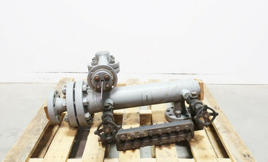 Fisher 259B 3x14in Flanged Level Trol Liquid Level Transmitter ...