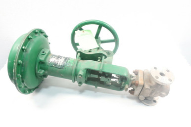 Fisher 667-EC Pneumatic Flanged Control Valve 1in 150 - Industrial Lynx
