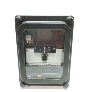General Electric Ge 12SAM11B22A Timing Relay Type Sam 48/125/250v-dc ...