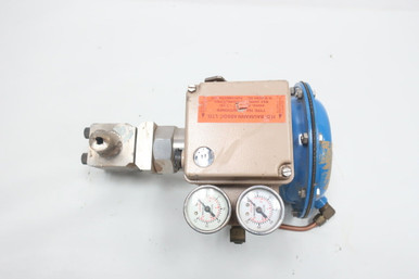 Baumann Pneumatic Stainless Butt Weld Control Valve 1/2In 600 ...