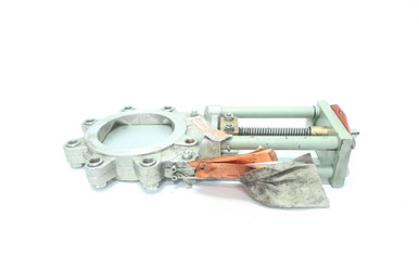 Wey Valve VL060208 Stainless Flanged 6in Knife Gate Valve - Industrial Lynx